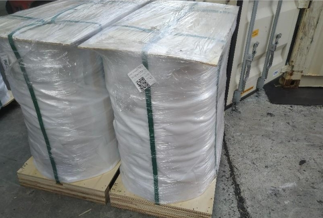 News - Shipment of Plastic Coated Aluminum Tape, Semi-Conductive Water ...